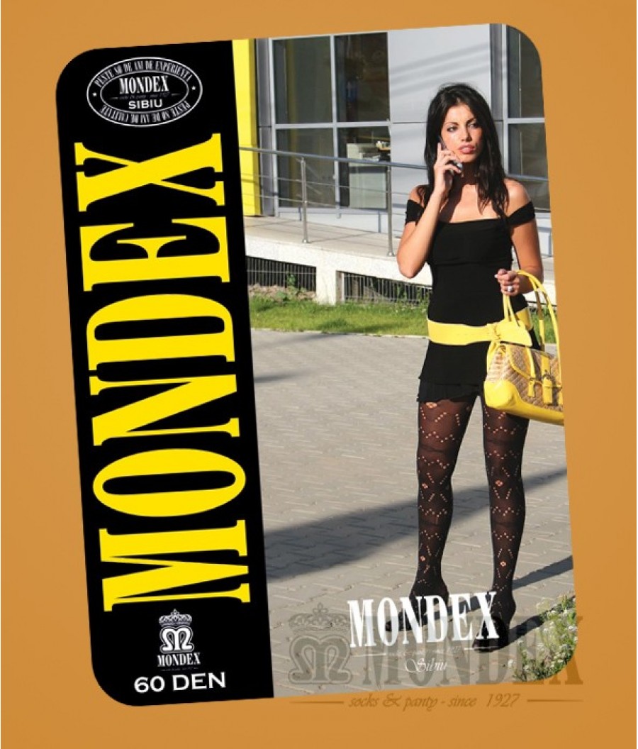 CIORAPI PANTALON ELASTICIZATI CU MODEL 60 DEN