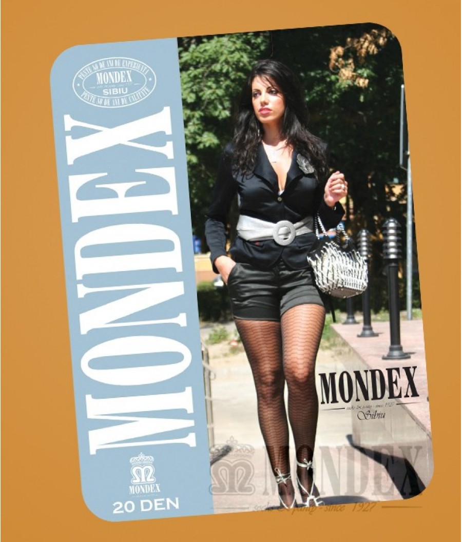 CIORAPI PANTALON ELASTICIZATI CU MODEL 20 DEN